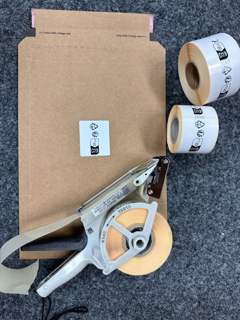 Recyclingkennzeichnung PAP 20 , PAP 21, PAP 22, LDPE 04 in der ...